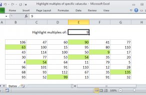 Excel MOD function | Exceljet